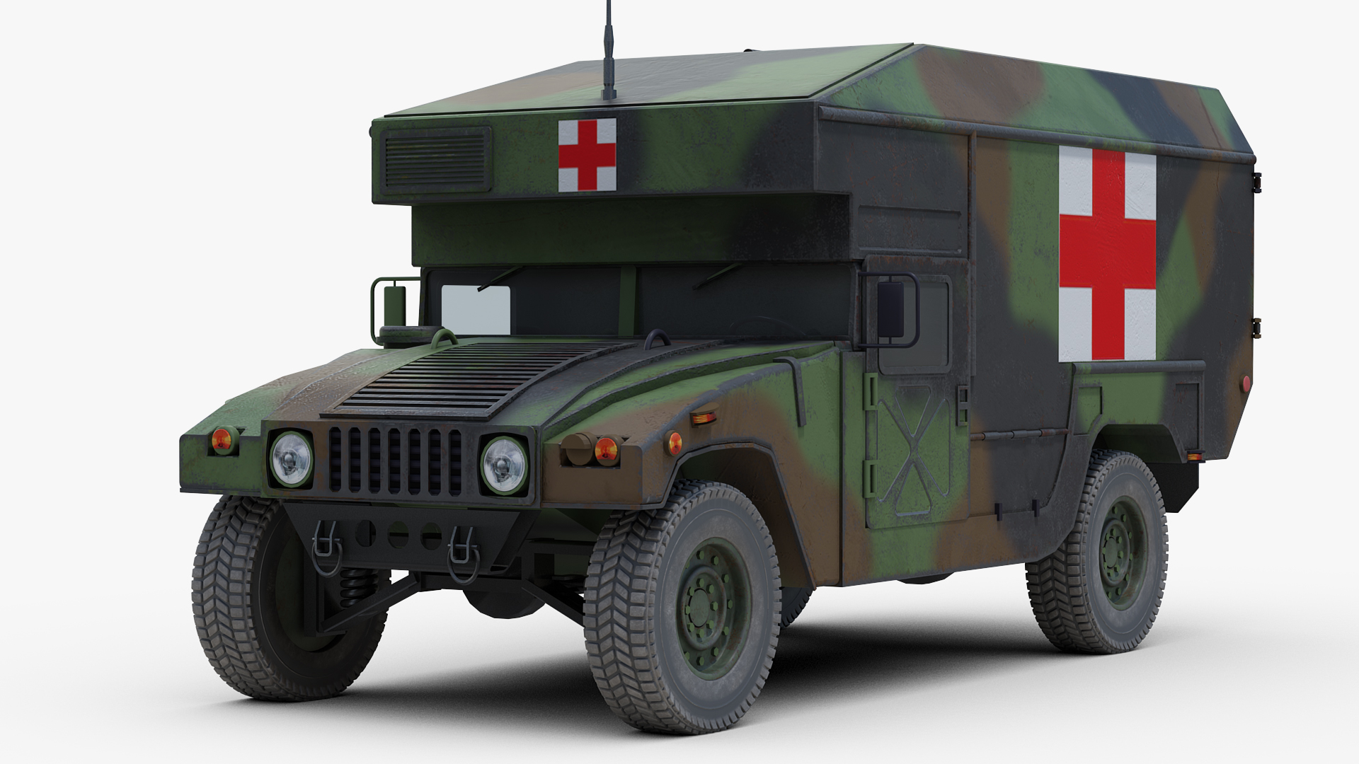 Modello 3D M997 Military Ambulance(1) - TurboSquid 1596795