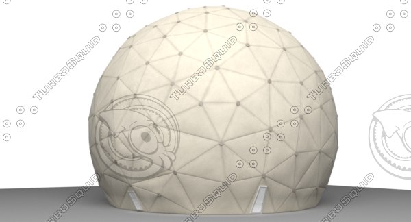 Radar radome 3D model - TurboSquid 1596858