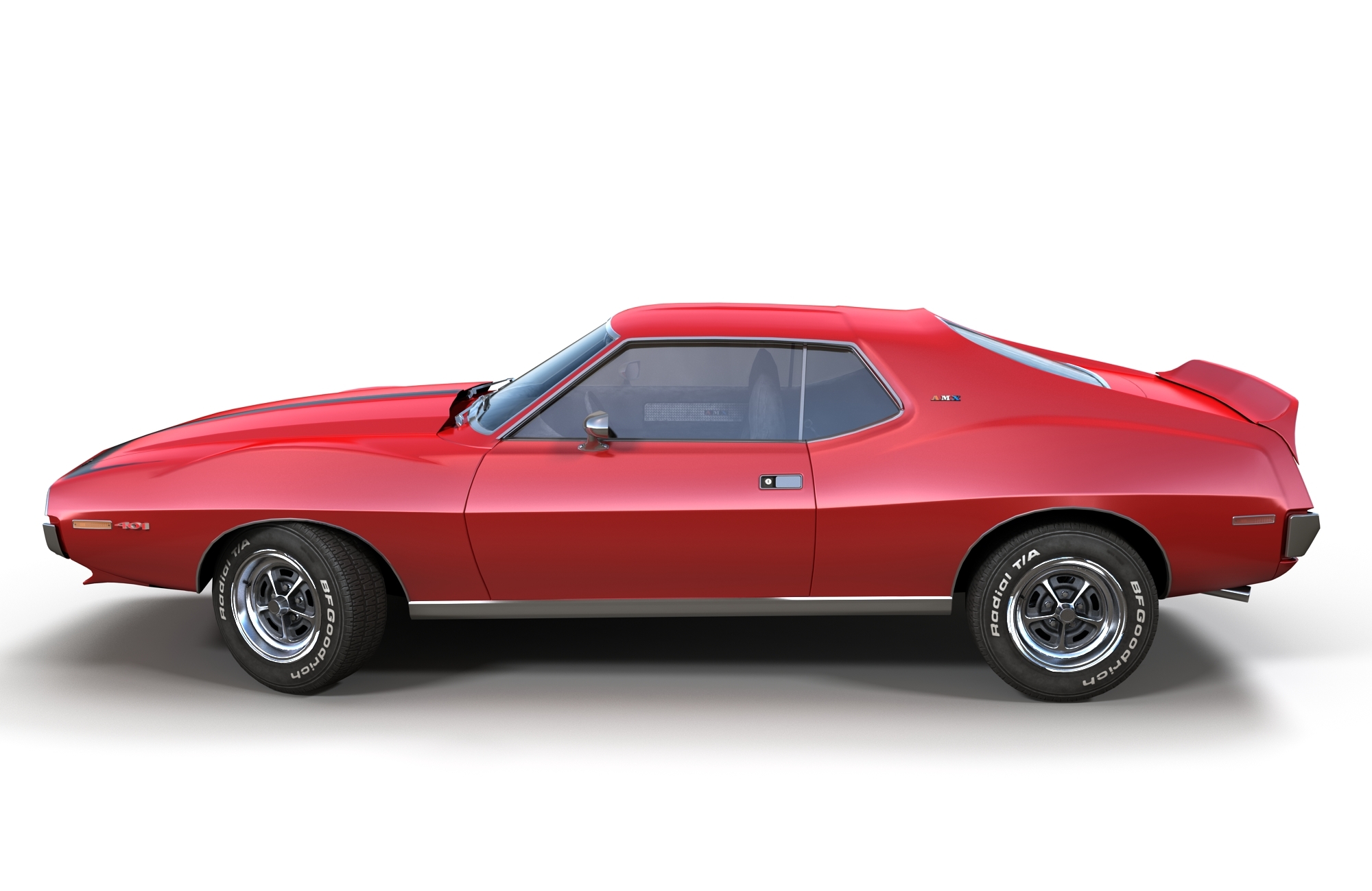 3d Amc Javelin 1971 Model Turbosquid 1597000