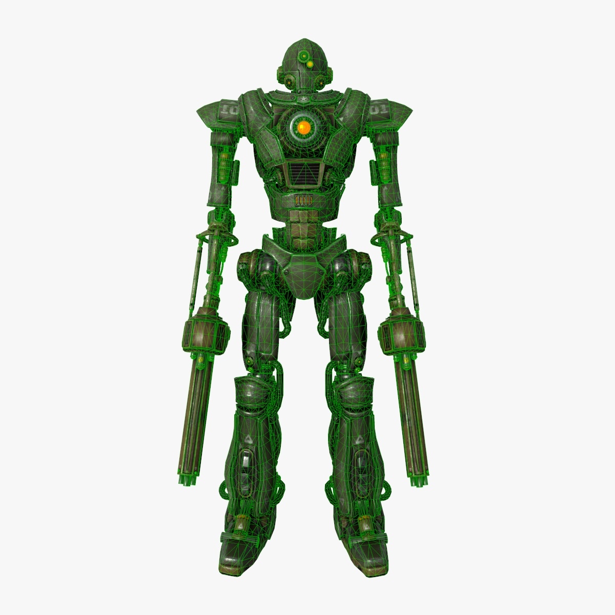 3D sci-fi military soldier mech model - TurboSquid 1597231