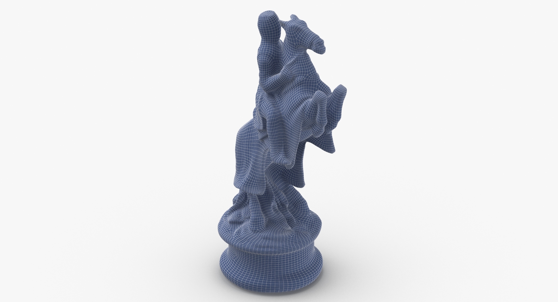 Chess piece 01 knight 3D model - TurboSquid 1597299
