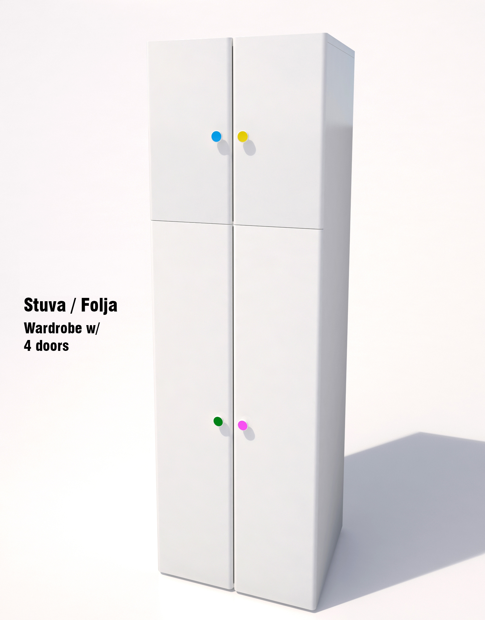ikea stuva folja 3d model