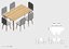 Parametric revit dining table 3D model - TurboSquid 1588352