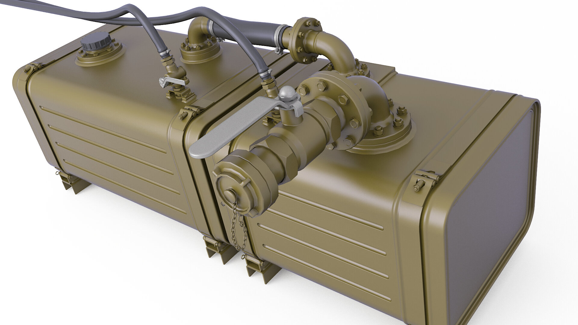 Fuel tank 3D model - TurboSquid 1598618
