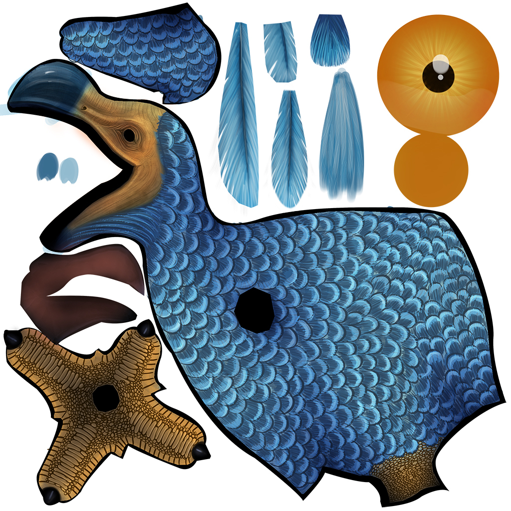 Dodo stylized 3D model - TurboSquid 1597817