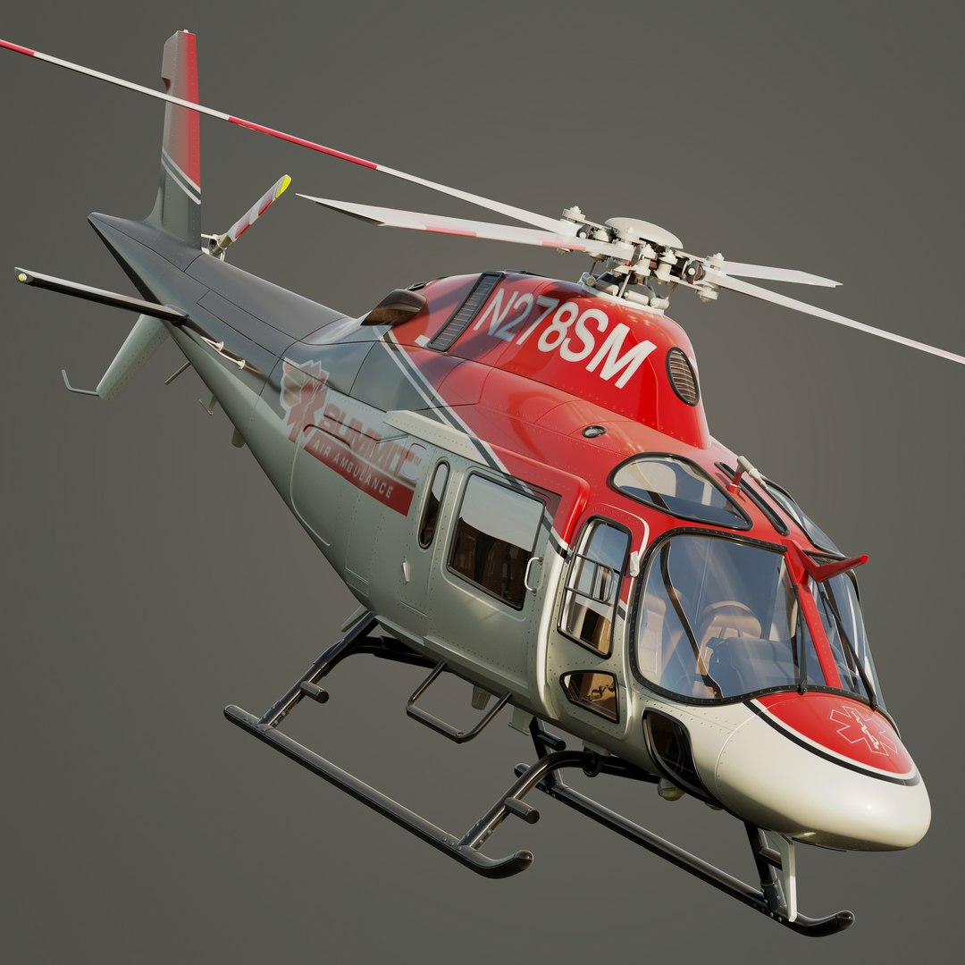 Agusta westland aw119kx 3D model - TurboSquid 1597895