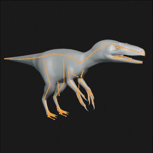 modèle 3D de Fourrure Aratasaurus Museunacionali - TurboSquid 1597976