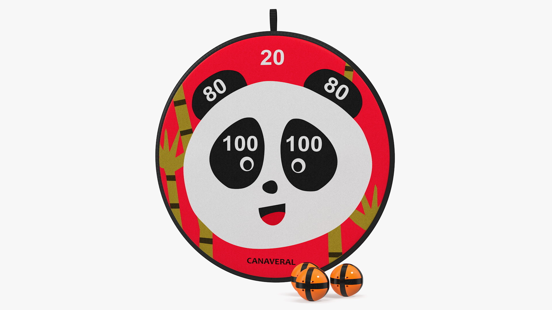Canaveral panda velcro dartboard 3D model - TurboSquid 1598075