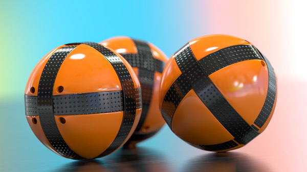 Velcro target balls 3D model - TurboSquid 1599229