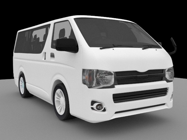 3D kdh van - TurboSquid 1598064