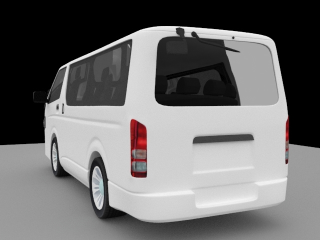 3D kdh van - TurboSquid 1598064