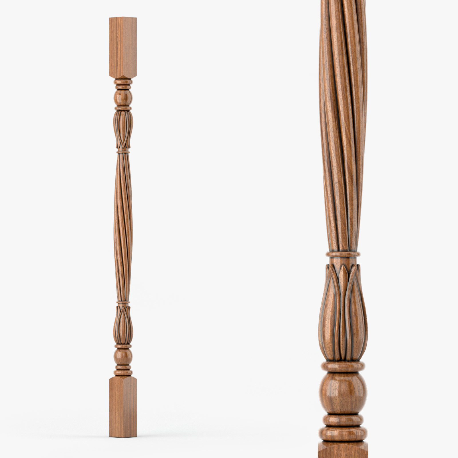 Free 3D decorative baluster b006 model - TurboSquid 1598126
