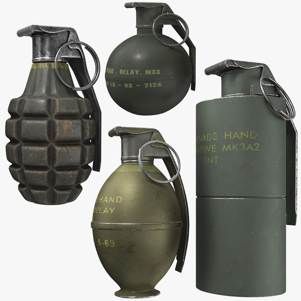Grenade 3D Models for Download | TurboSquid