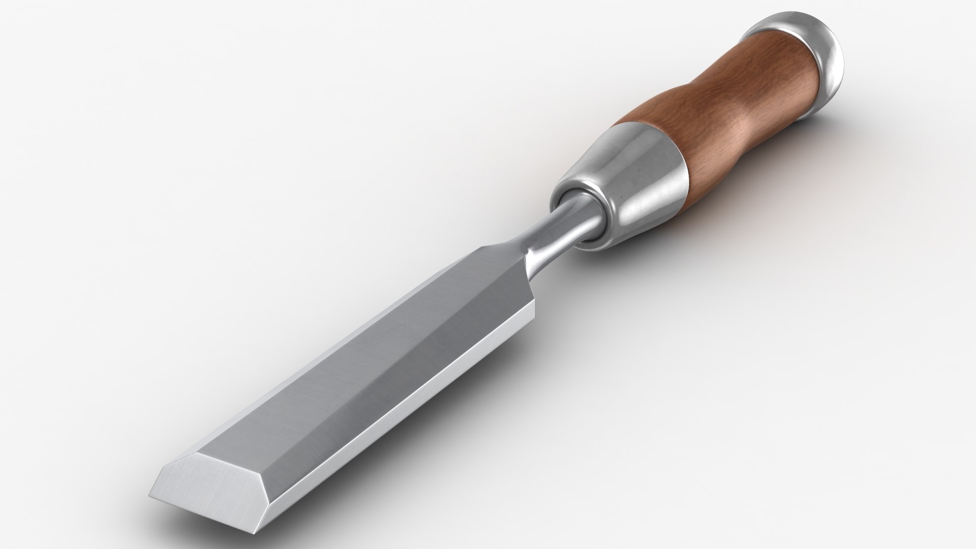 Wood chisel model - TurboSquid 1598194