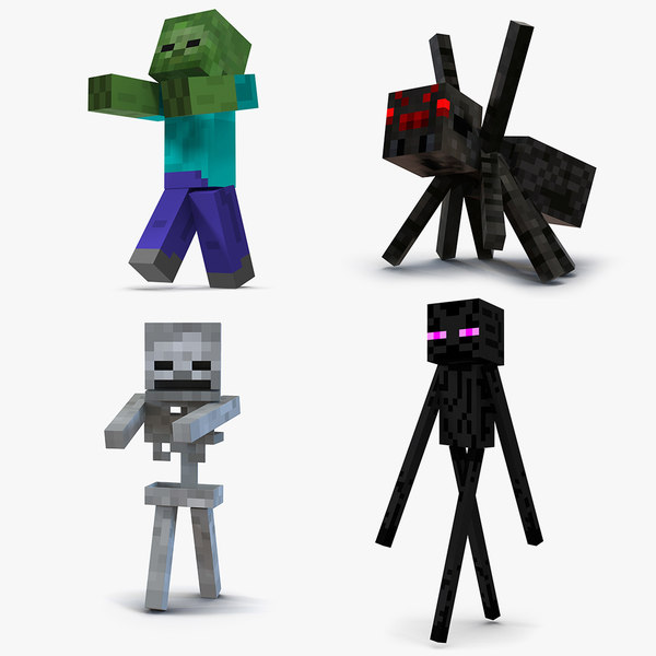 Free Rigged Minecraft 3D Models for Download | TurboSquid