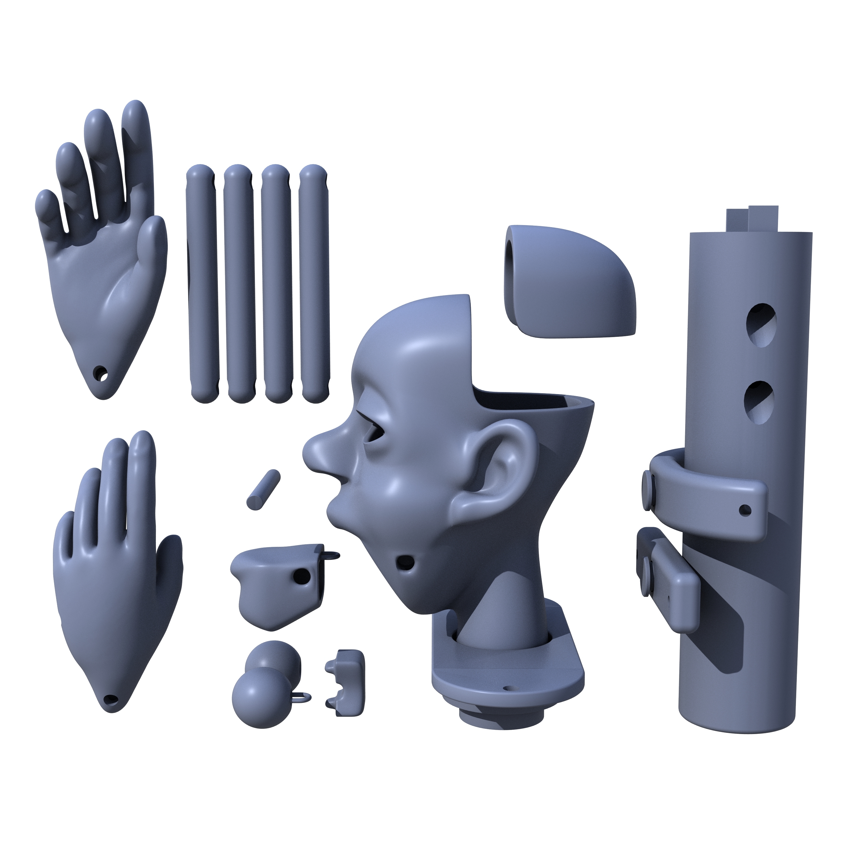 3D model puppet printing - TurboSquid 1598180