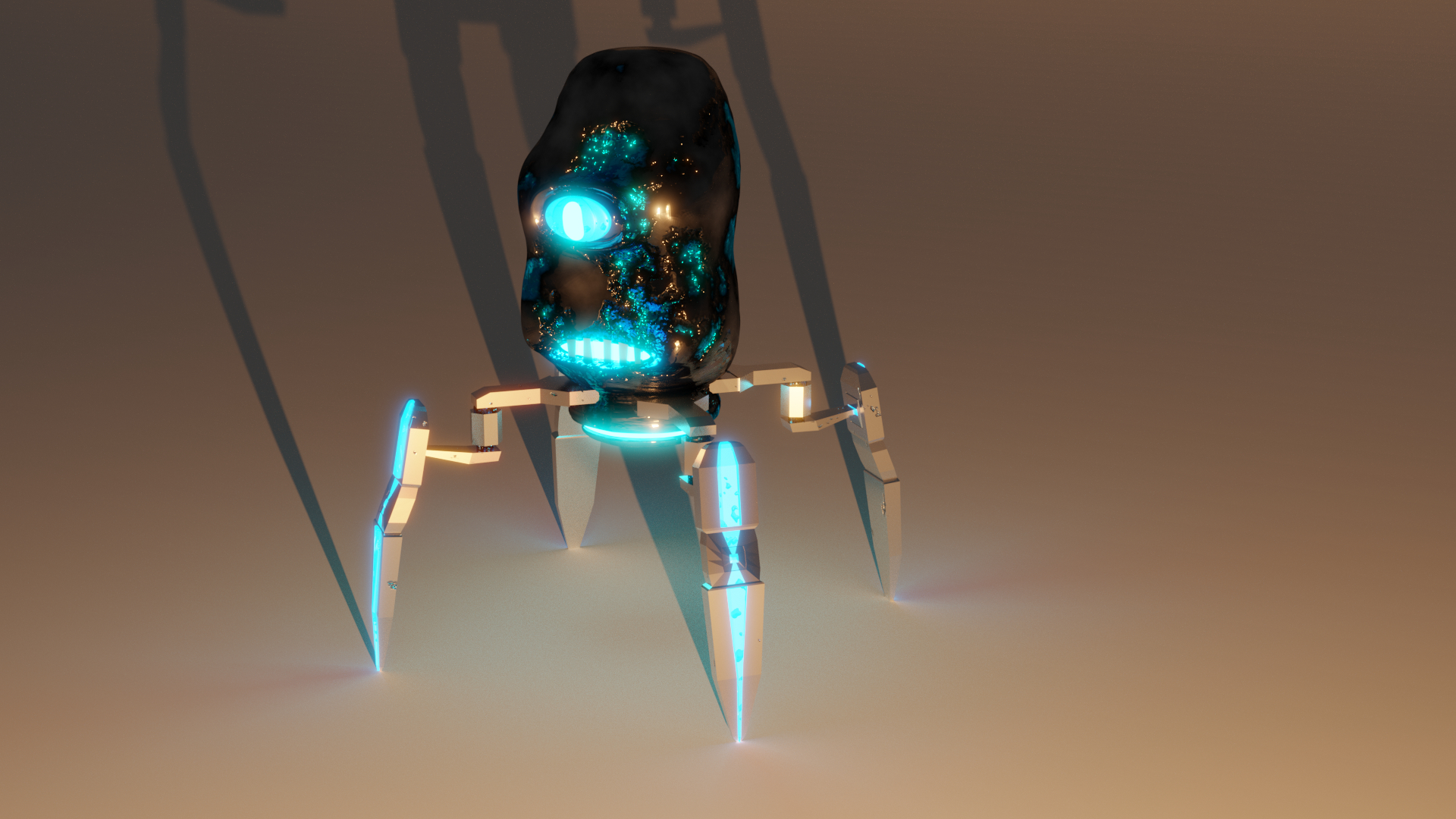 Robot rigged model - TurboSquid 1598560