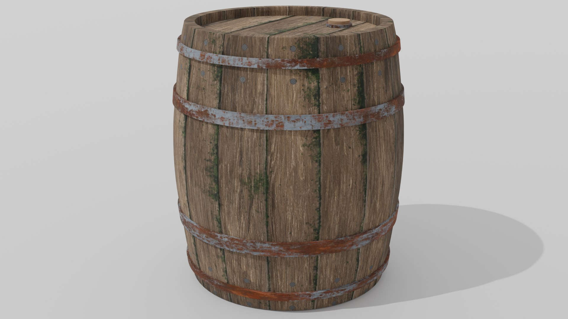 Barrel model - TurboSquid 1598397
