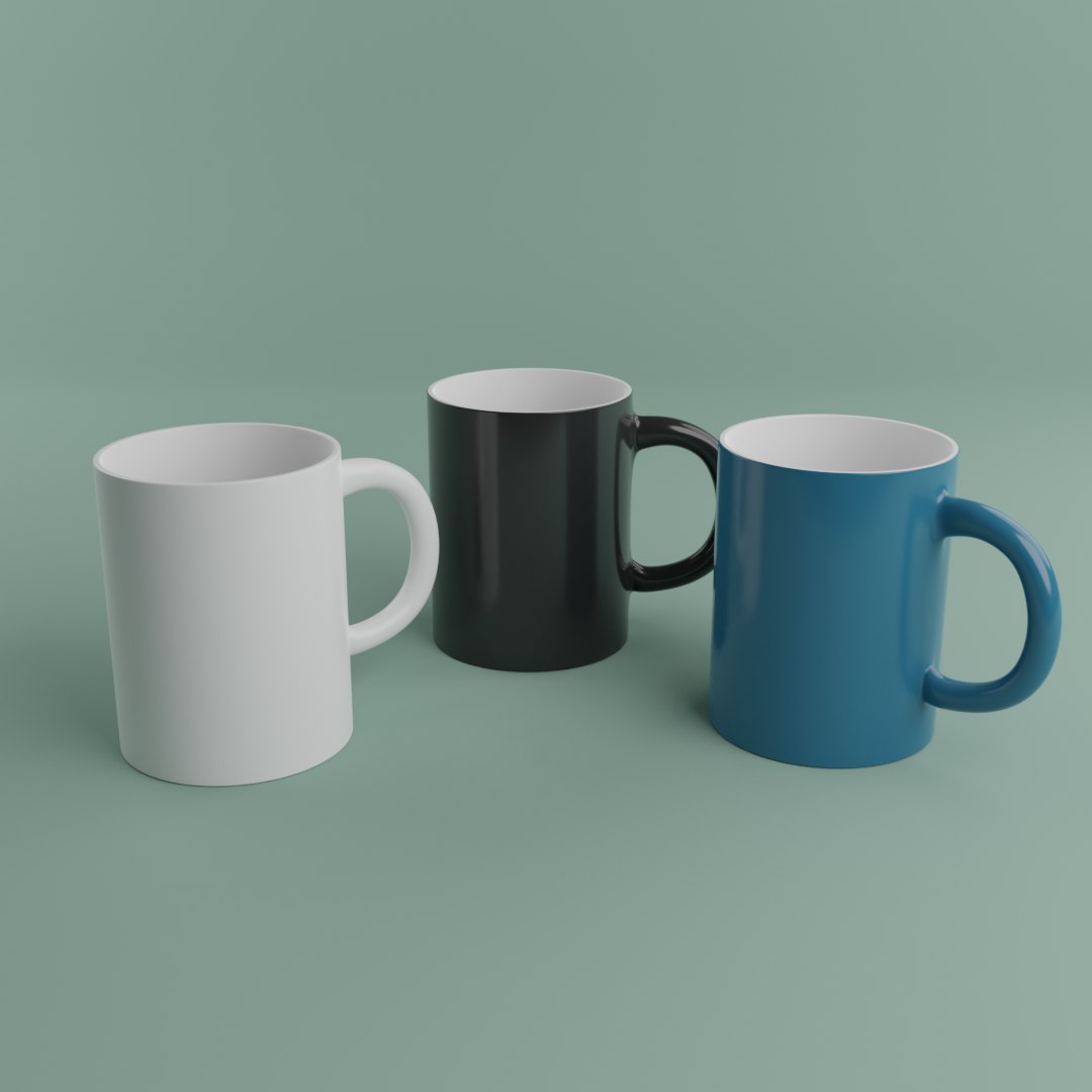 3D coffee mugs model - TurboSquid 1598377