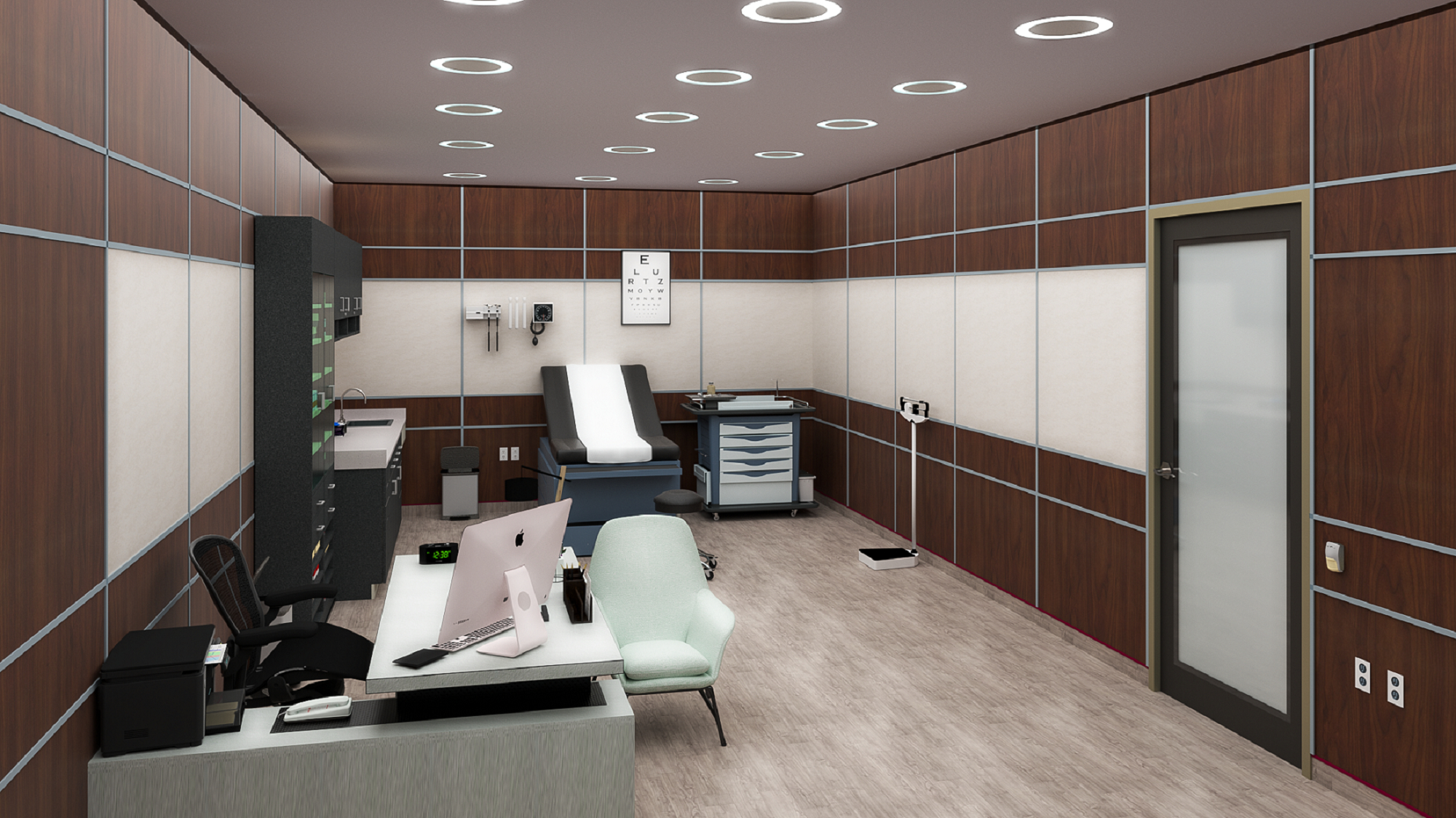 3D doctor clinic interior - TurboSquid 1454515