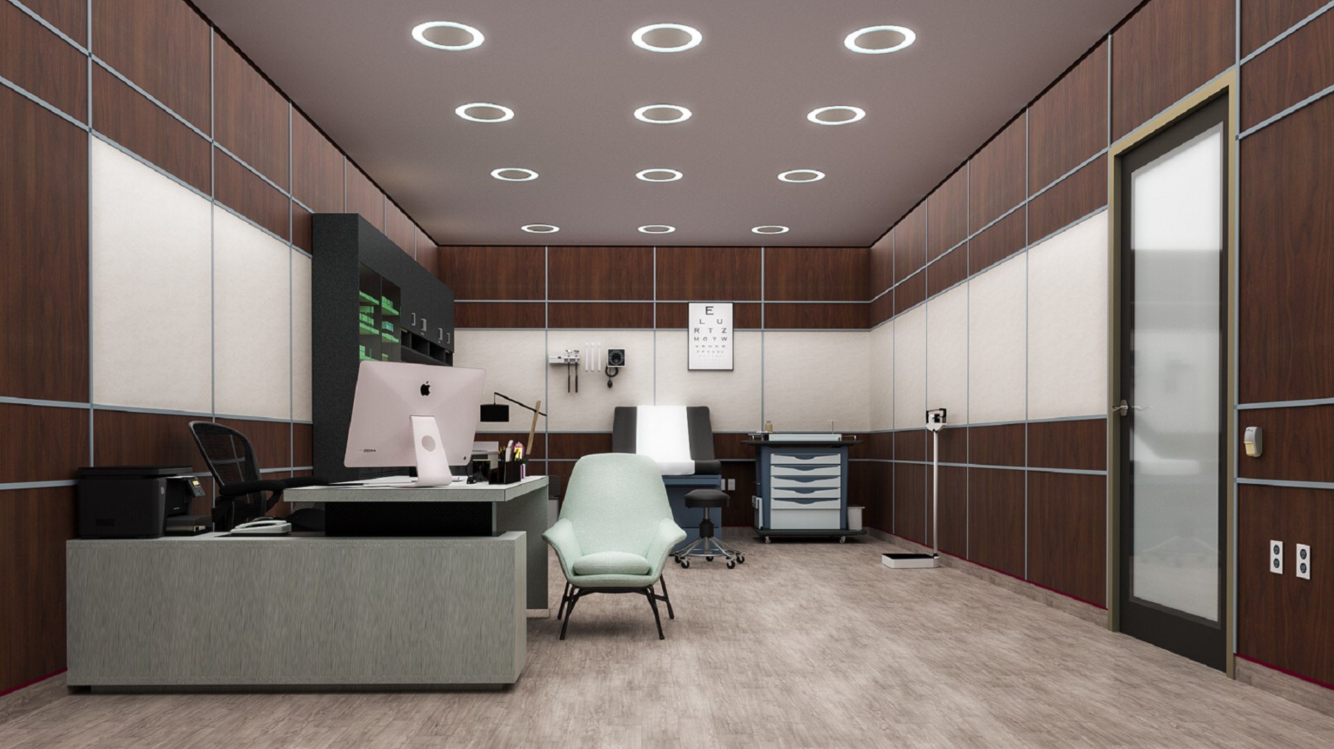 3D doctor clinic interior - TurboSquid 1454515