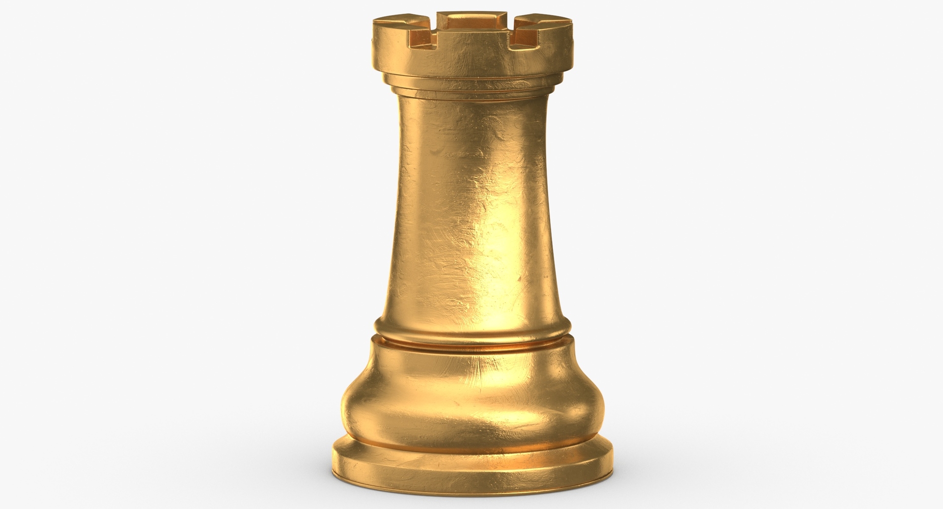 3D chess piece 02 rook - TurboSquid 1598586