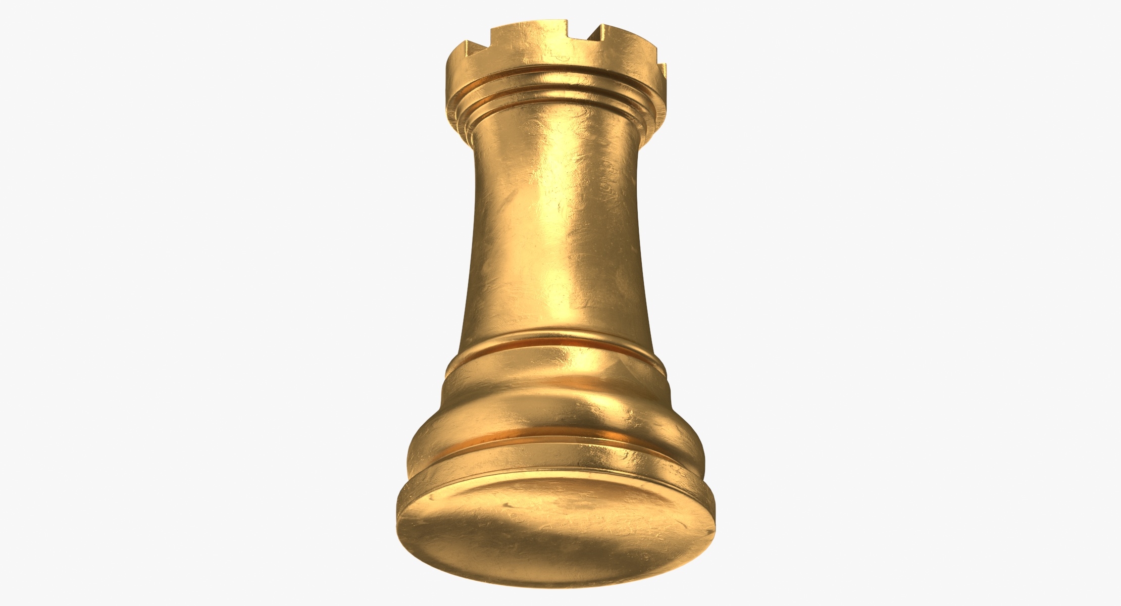 3D chess piece 02 rook - TurboSquid 1598586