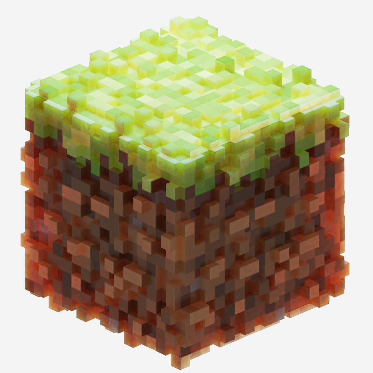 3D craft minecraft dirt - TurboSquid 1598665