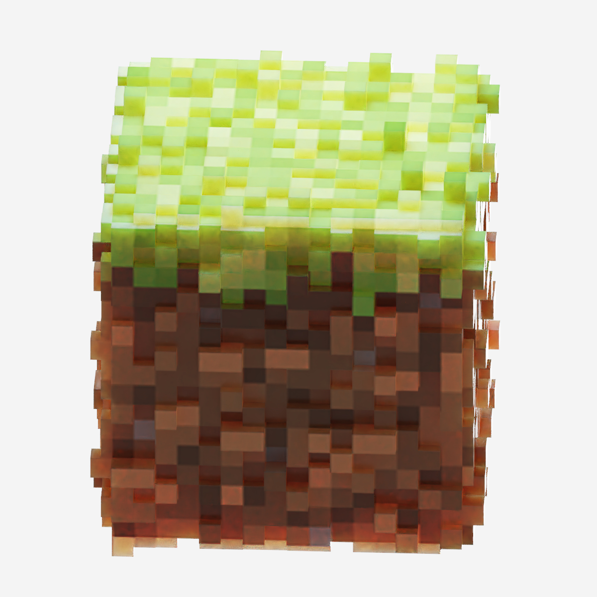 3D craft minecraft dirt - TurboSquid 1598665