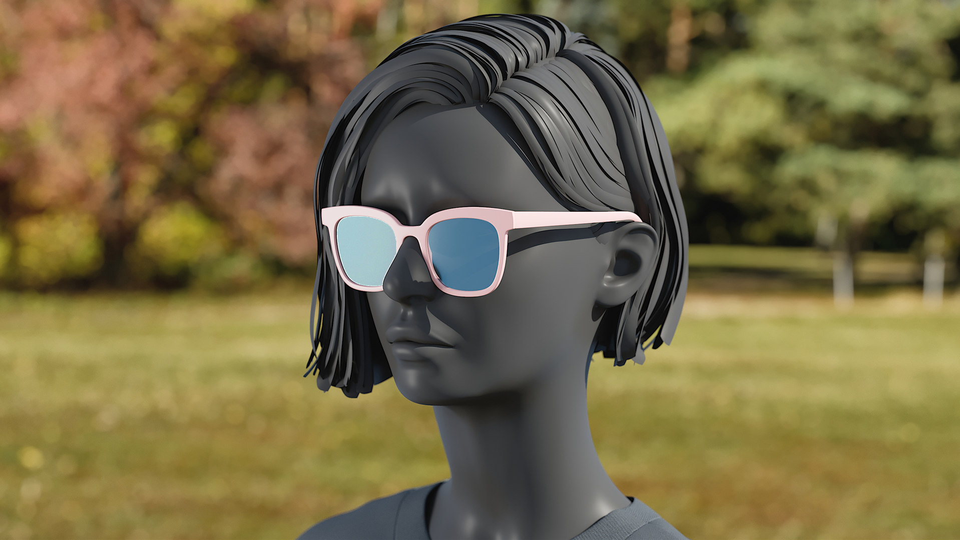 3D realistic women sunglasses 1 - TurboSquid 1598759