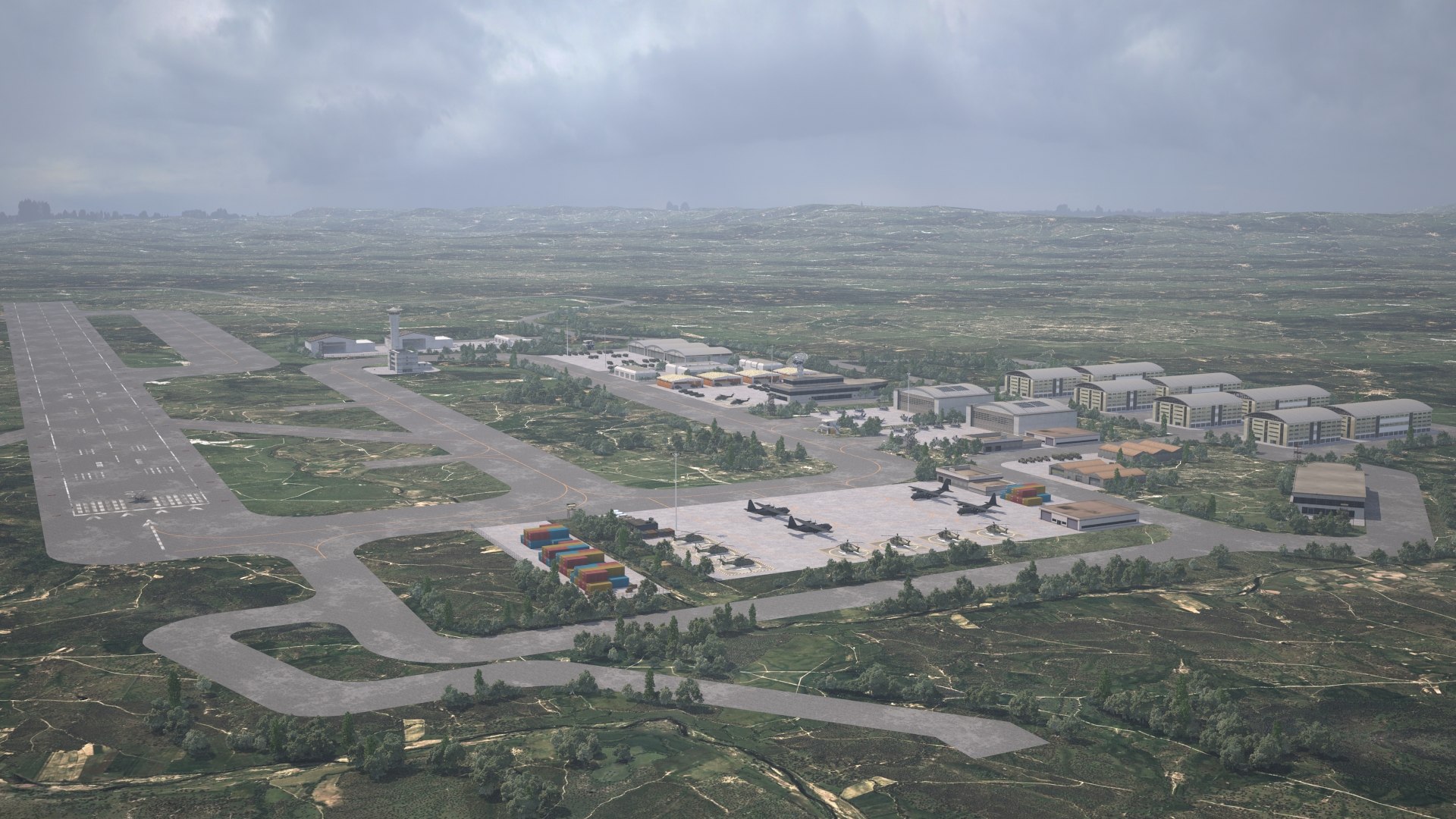 military base 3D 모델 - TurboSquid 1598776
