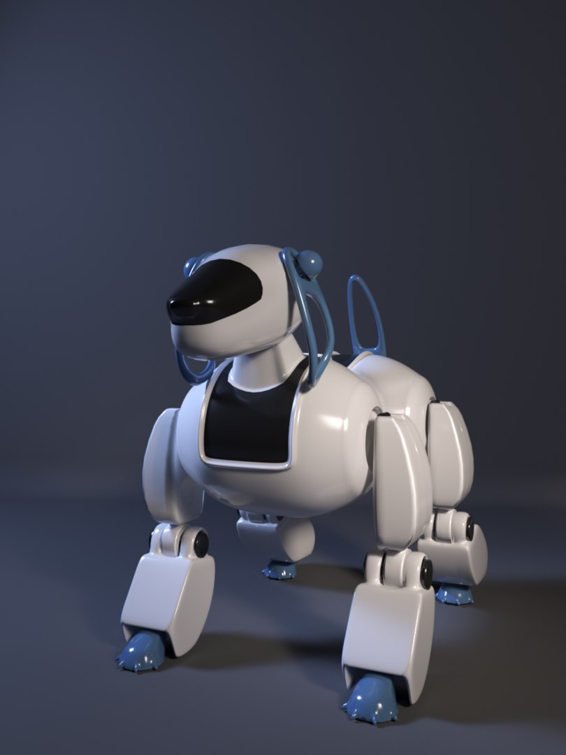 Robot dog 3D model - TurboSquid 1598793
