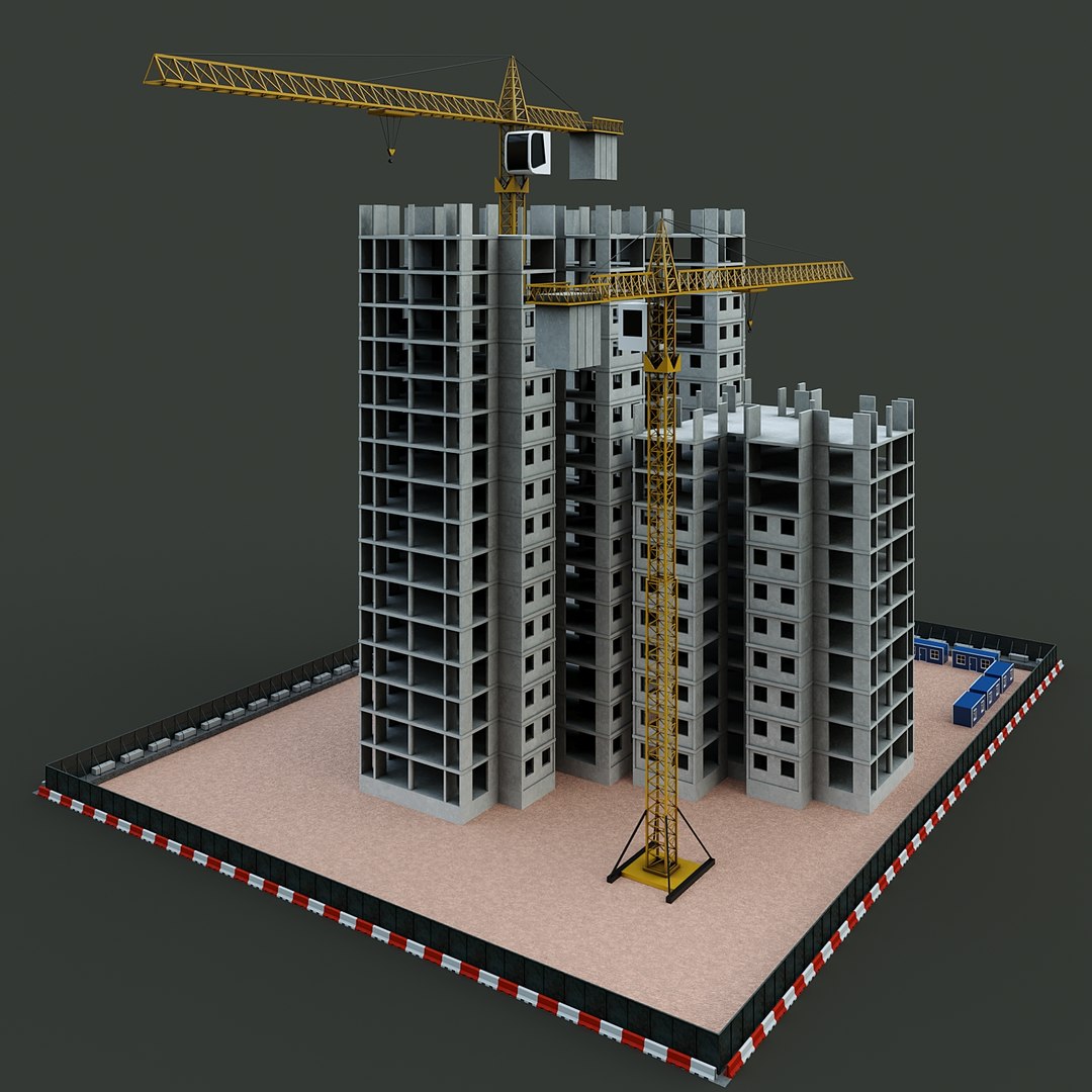 Construction 3D model - TurboSquid 1598901