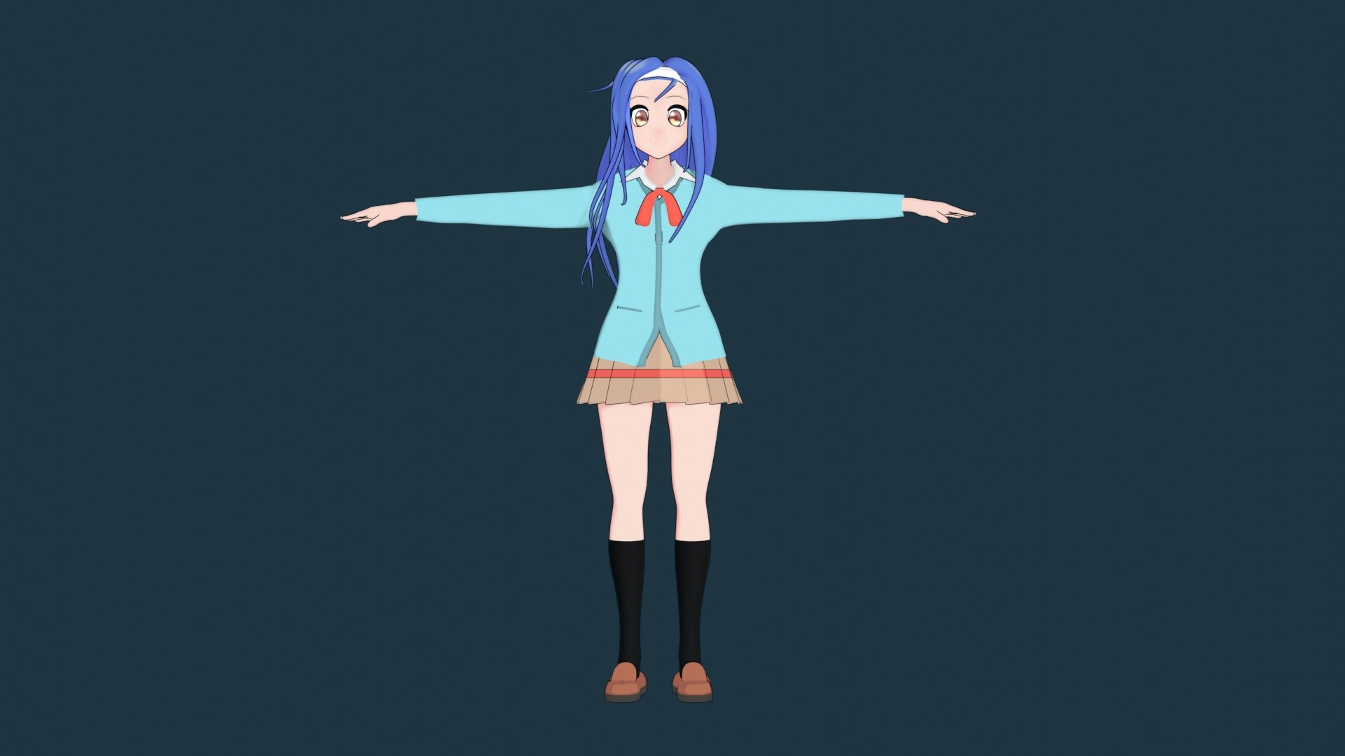 Free 3D waifu fumino furuhashi model - TurboSquid 1598931