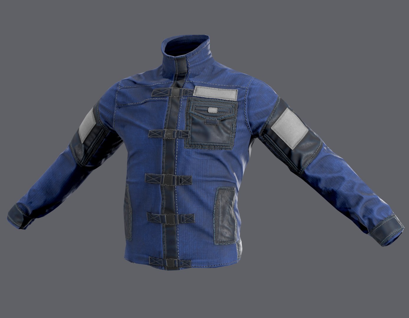 Tactical jacket 3D model - TurboSquid 1598964
