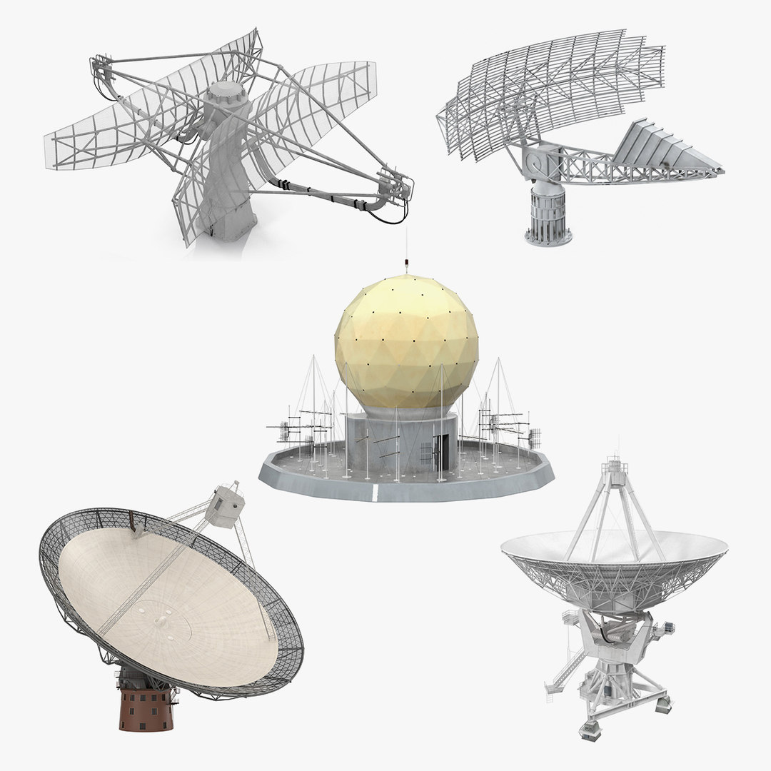 3D radar antennas 3 - TurboSquid 1599095