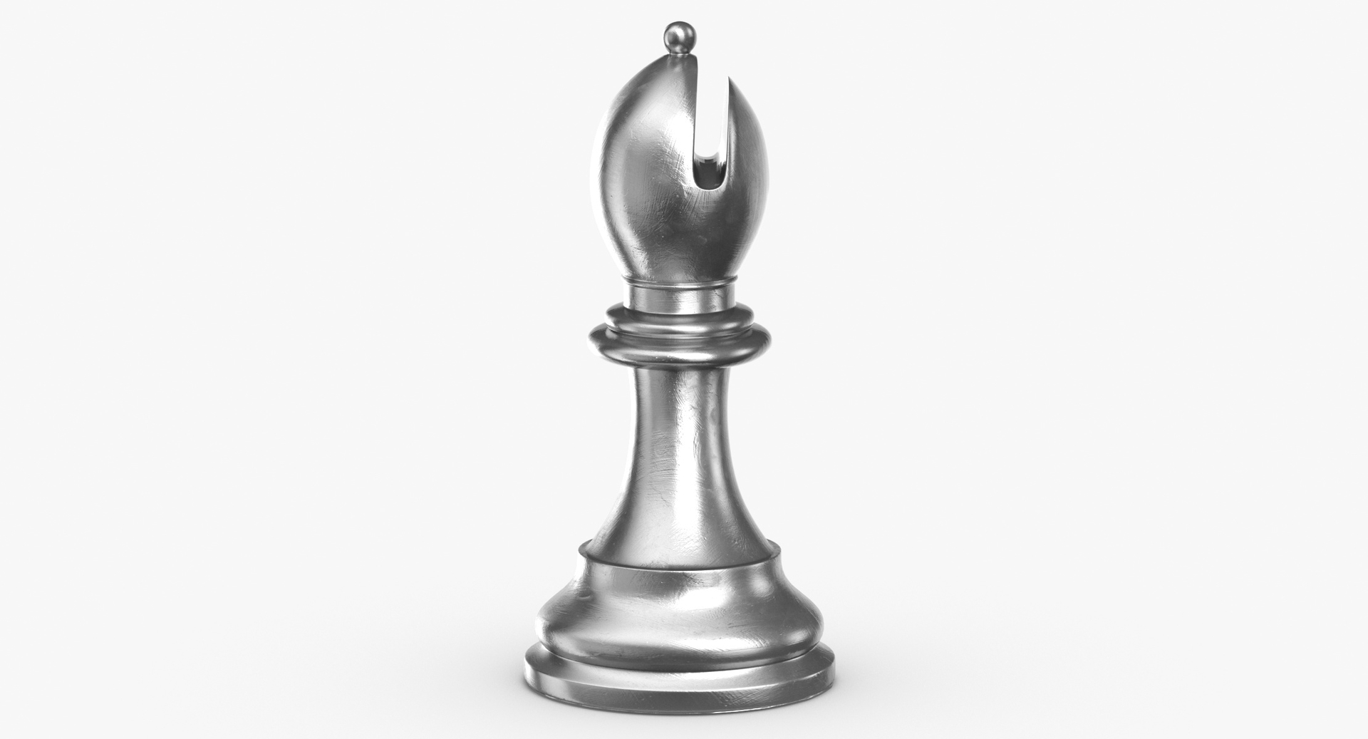 3D chess piece 02 bishop model - TurboSquid 1599014