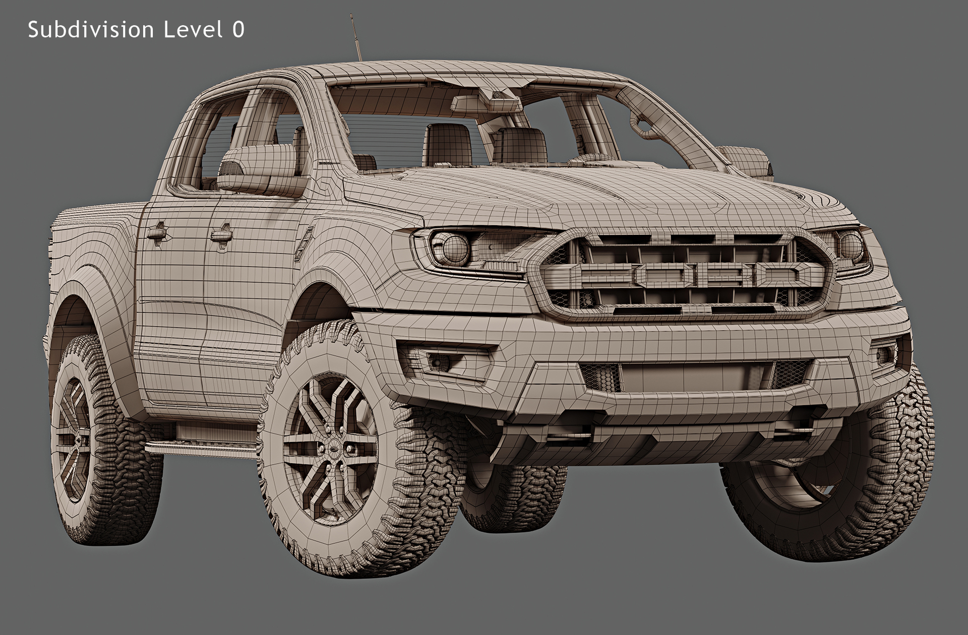 3D 2019 ranger raptor - TurboSquid 1278337