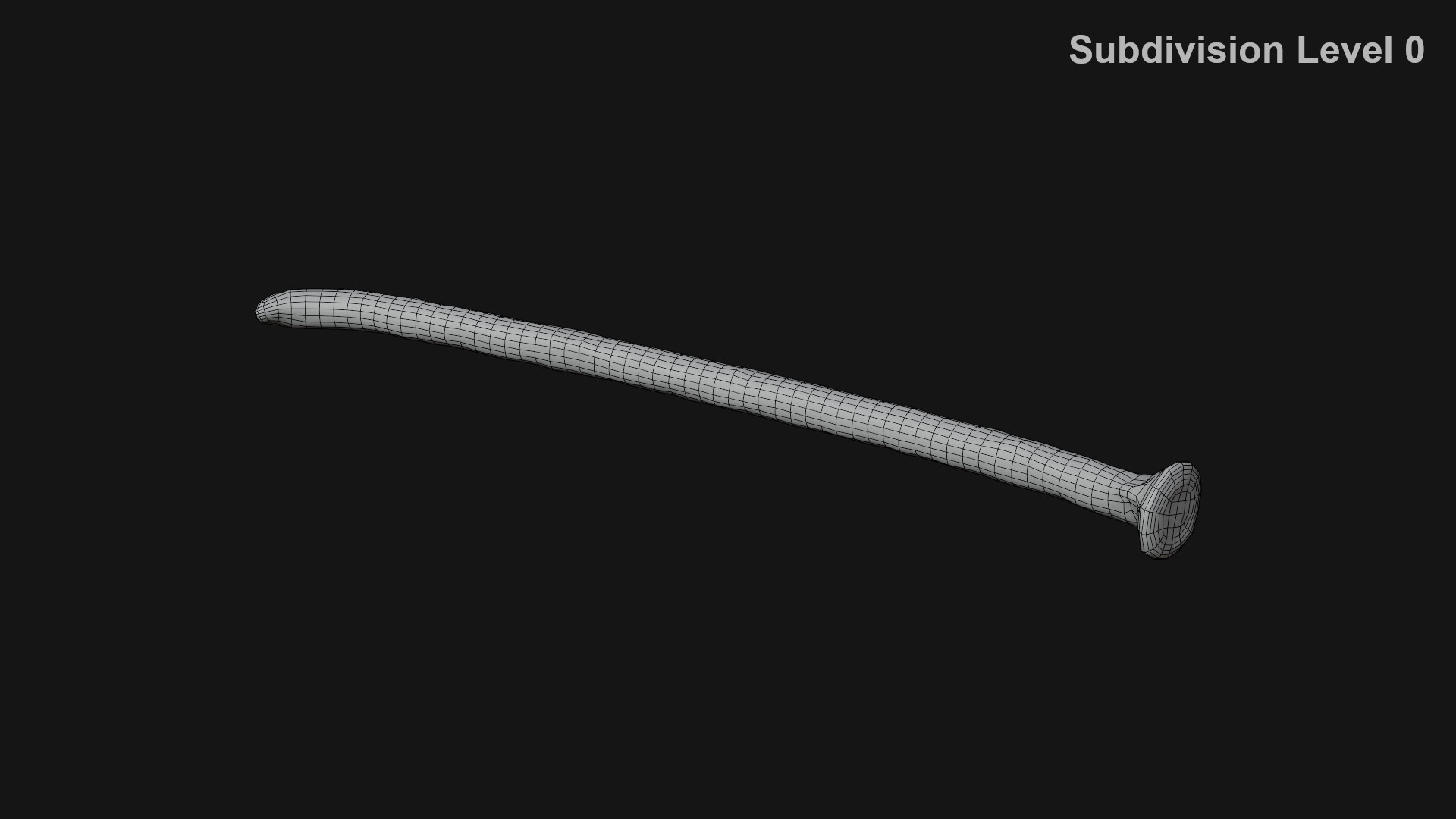 modelo 3d Clavo oxidado tipo 4 - TurboSquid 1599191