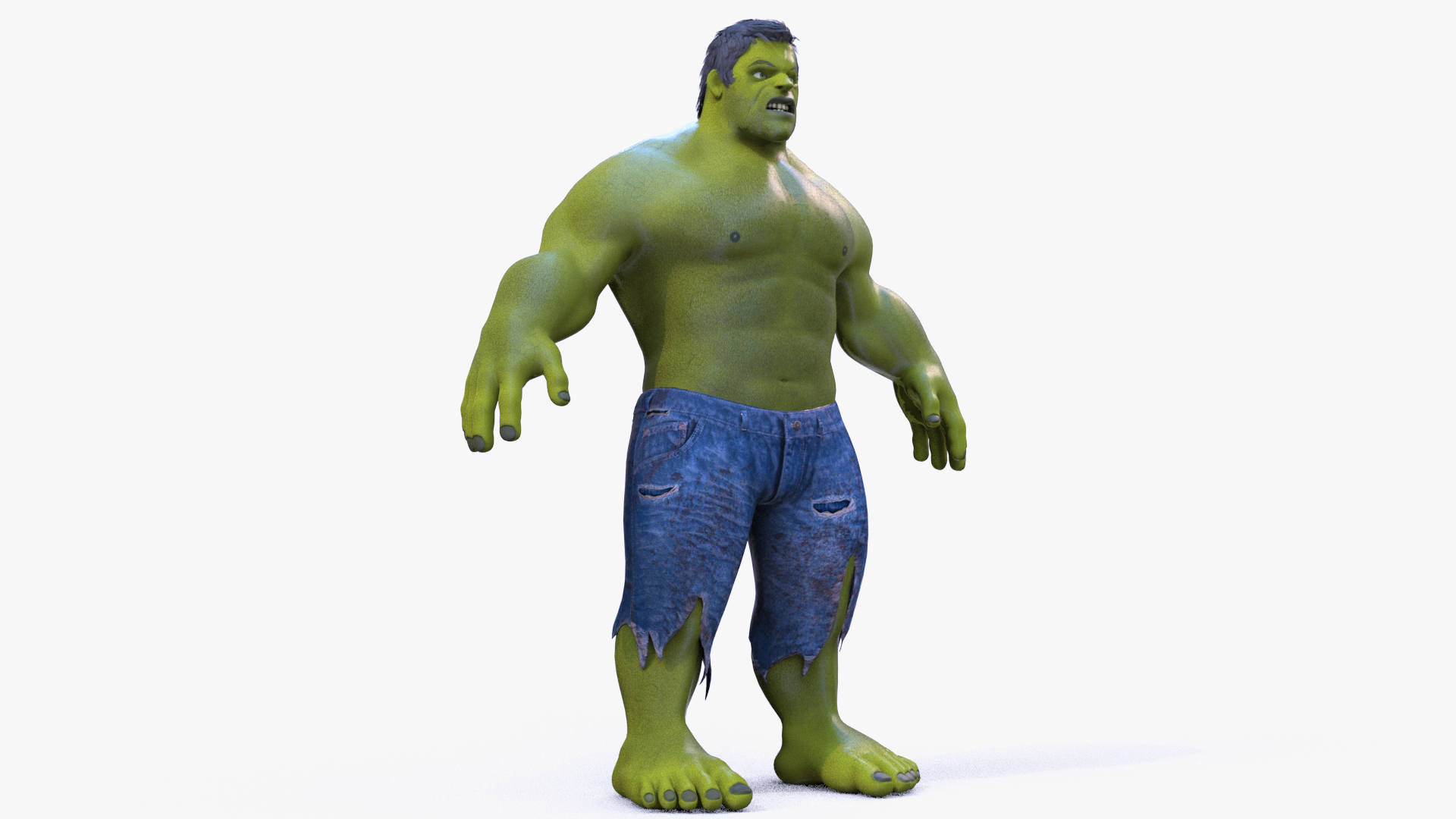 Hulk character 3D model - TurboSquid 1598353
