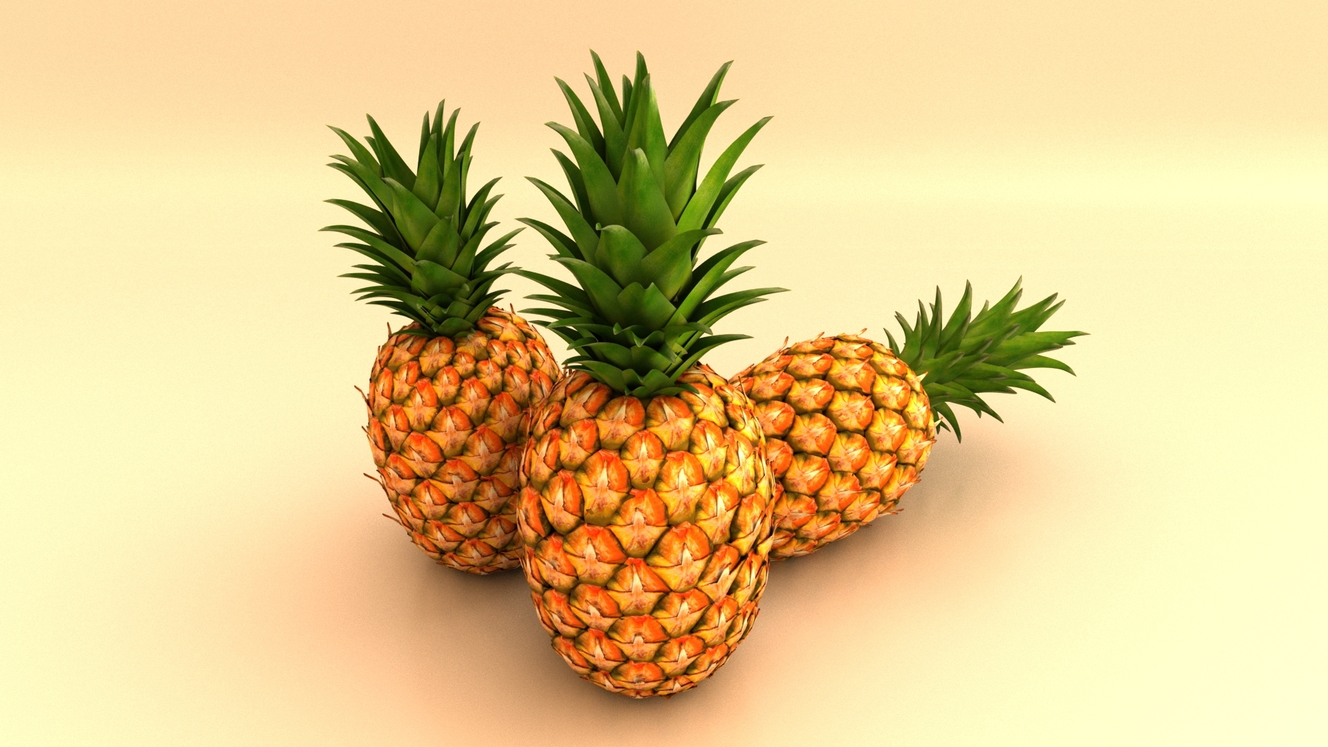 modelo 3d Piña - TurboSquid 1599547