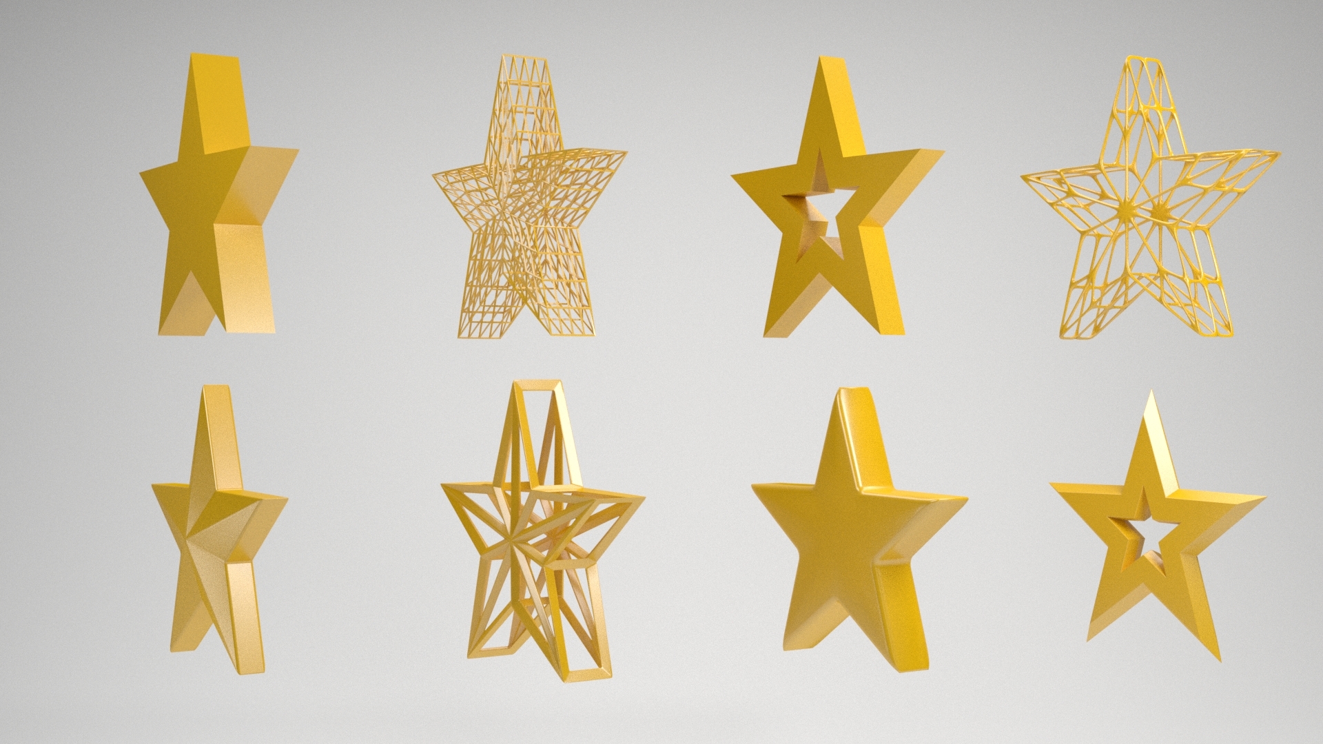 3D star shape - TurboSquid 1599874