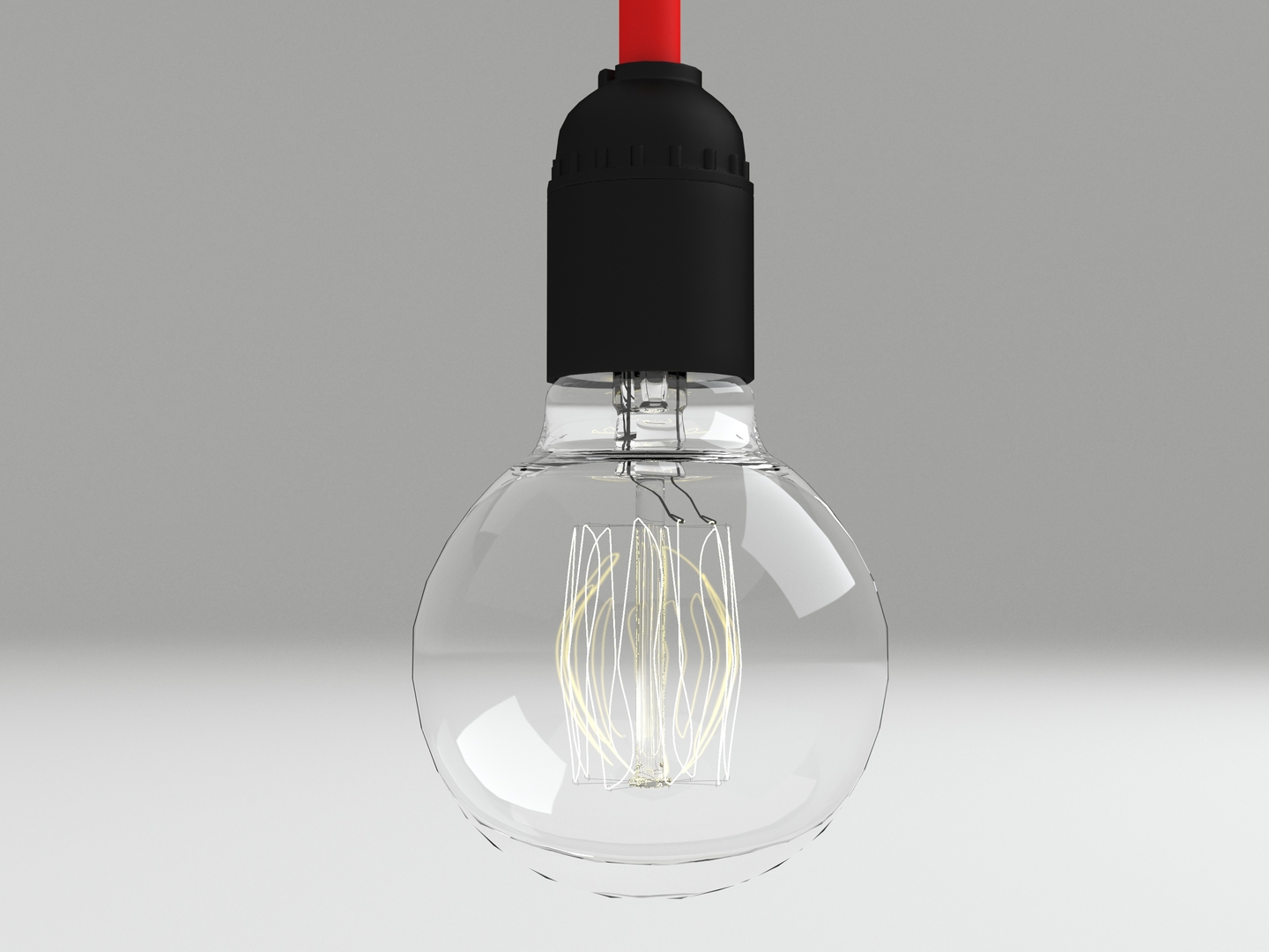 3d bulb light 15 model