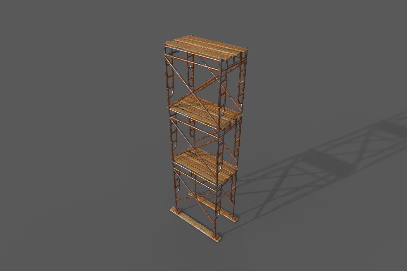 3D model scaffolding pbr - TurboSquid 1599902