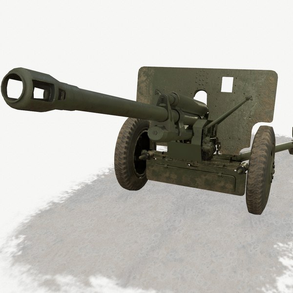 ZIS-3 Game Ready Modelo 3D - TurboSquid 1599905