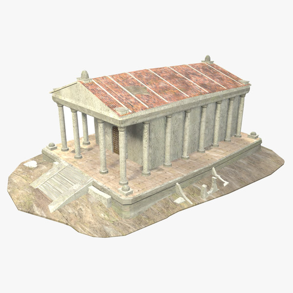 3D model - roman building - TurboSquid 1599953