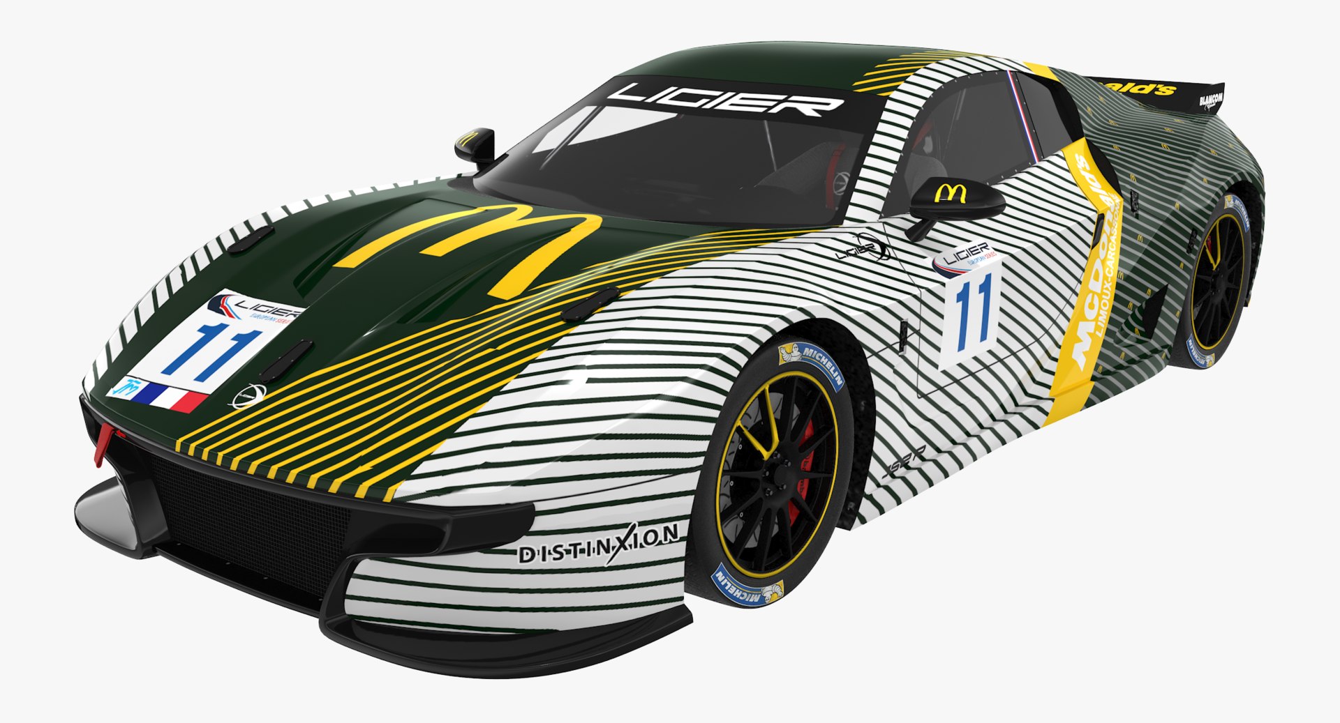 Ligier js2 r tm 3D model - TurboSquid 1600128