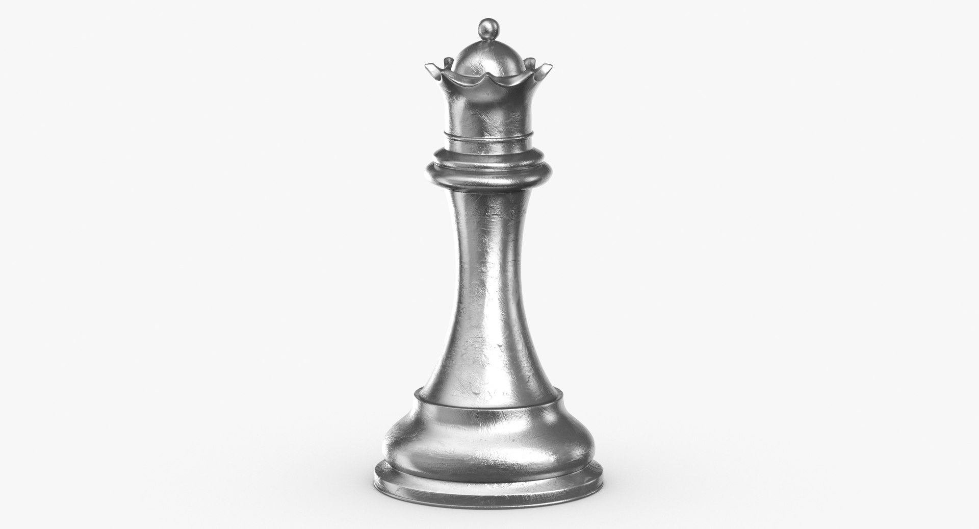 3D chess piece 02 queen - TurboSquid 1600269