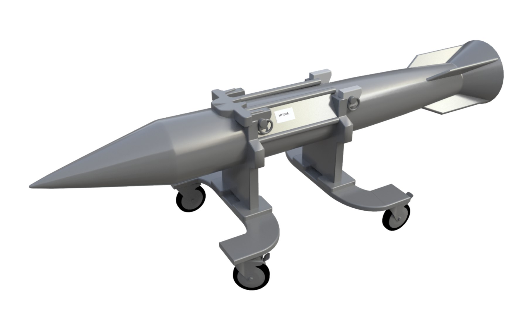 3D missle rocket military - TurboSquid 1600375