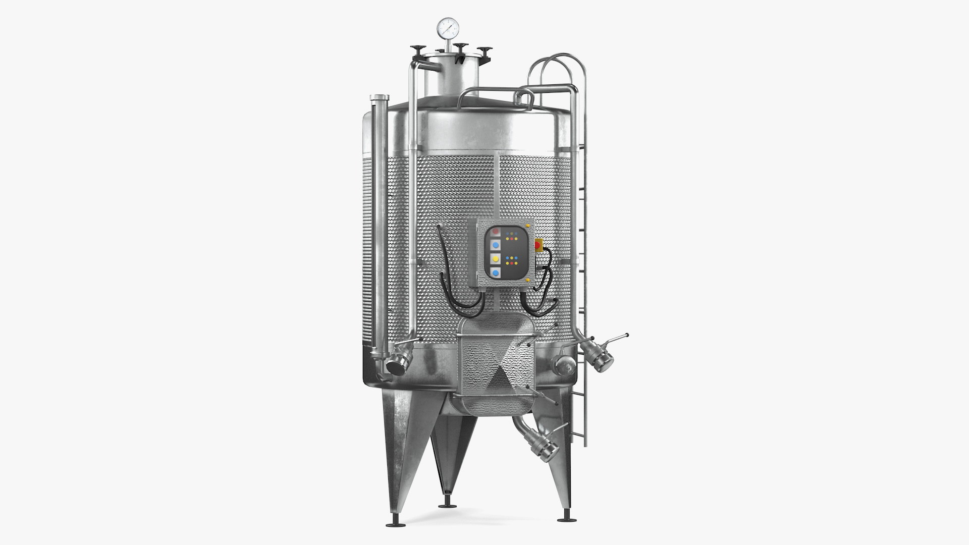 Stainless steel wine fermentation 3D - TurboSquid 1600421